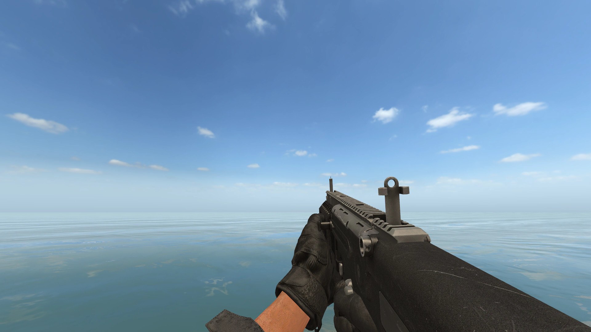 SCP:5K TAVOR X95 on MW23 Anims Mod for Counter-Strike: Source | CS:S Mods