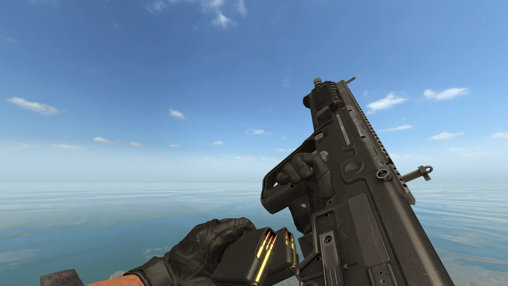 SCP:5K TAVOR X95 on MW23 Anims Mod for Counter-Strike: Source | CS:S Mods