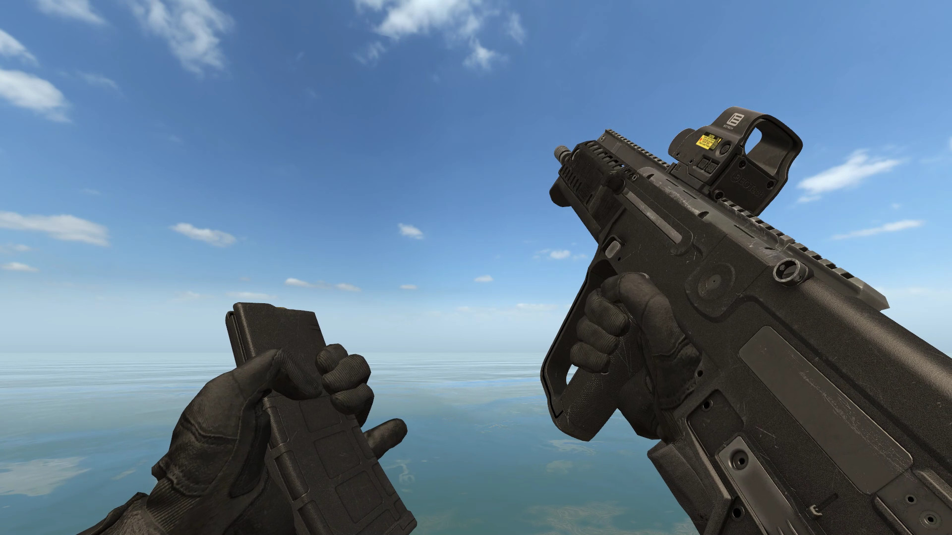 SCP:5K TAVOR X95 on MW23 Anims Mod for Counter-Strike: Source | CS:S Mods
