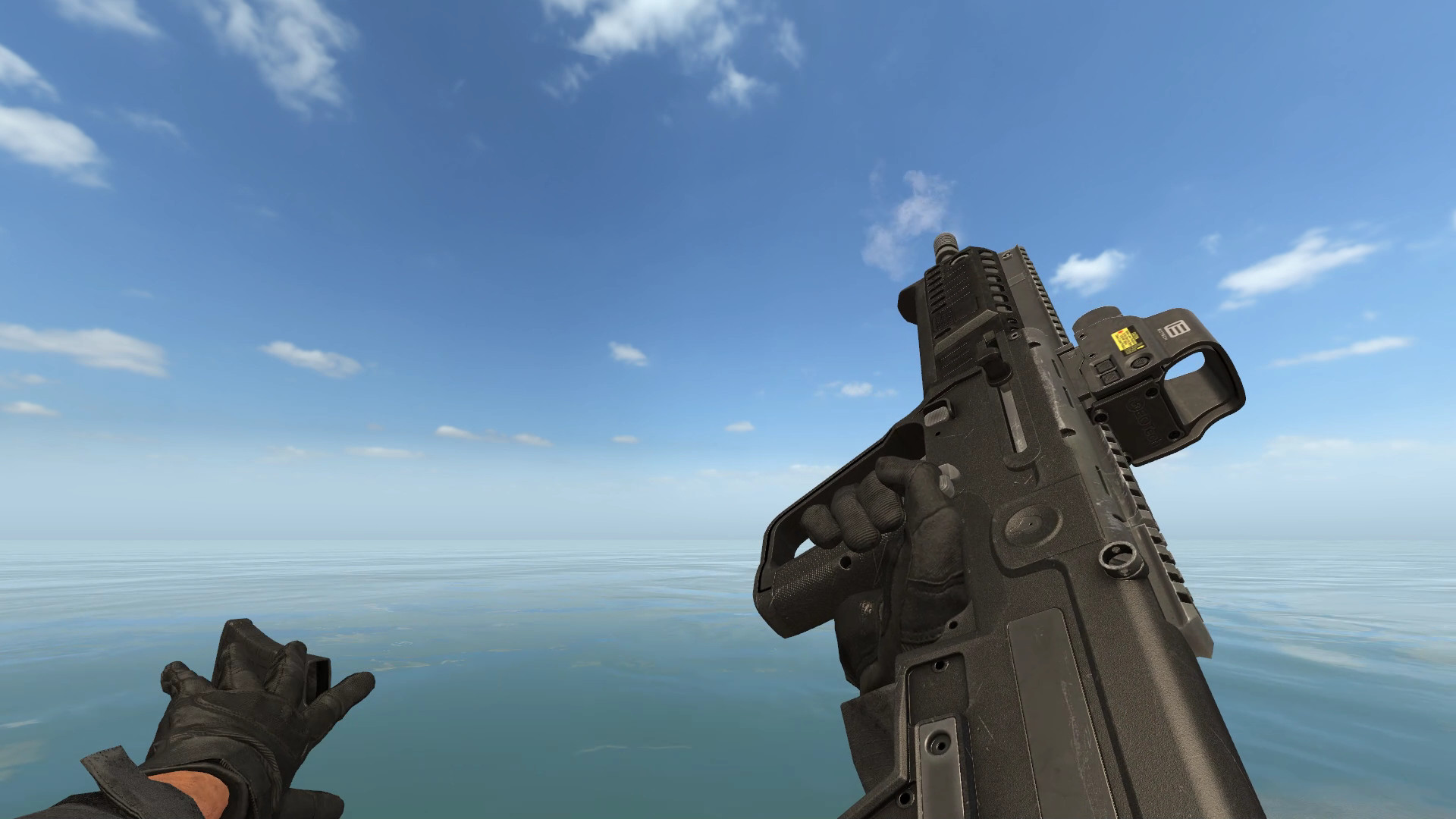 SCP:5K TAVOR X95 on MW23 Anims Mod for Counter-Strike: Source | CS:S Mods