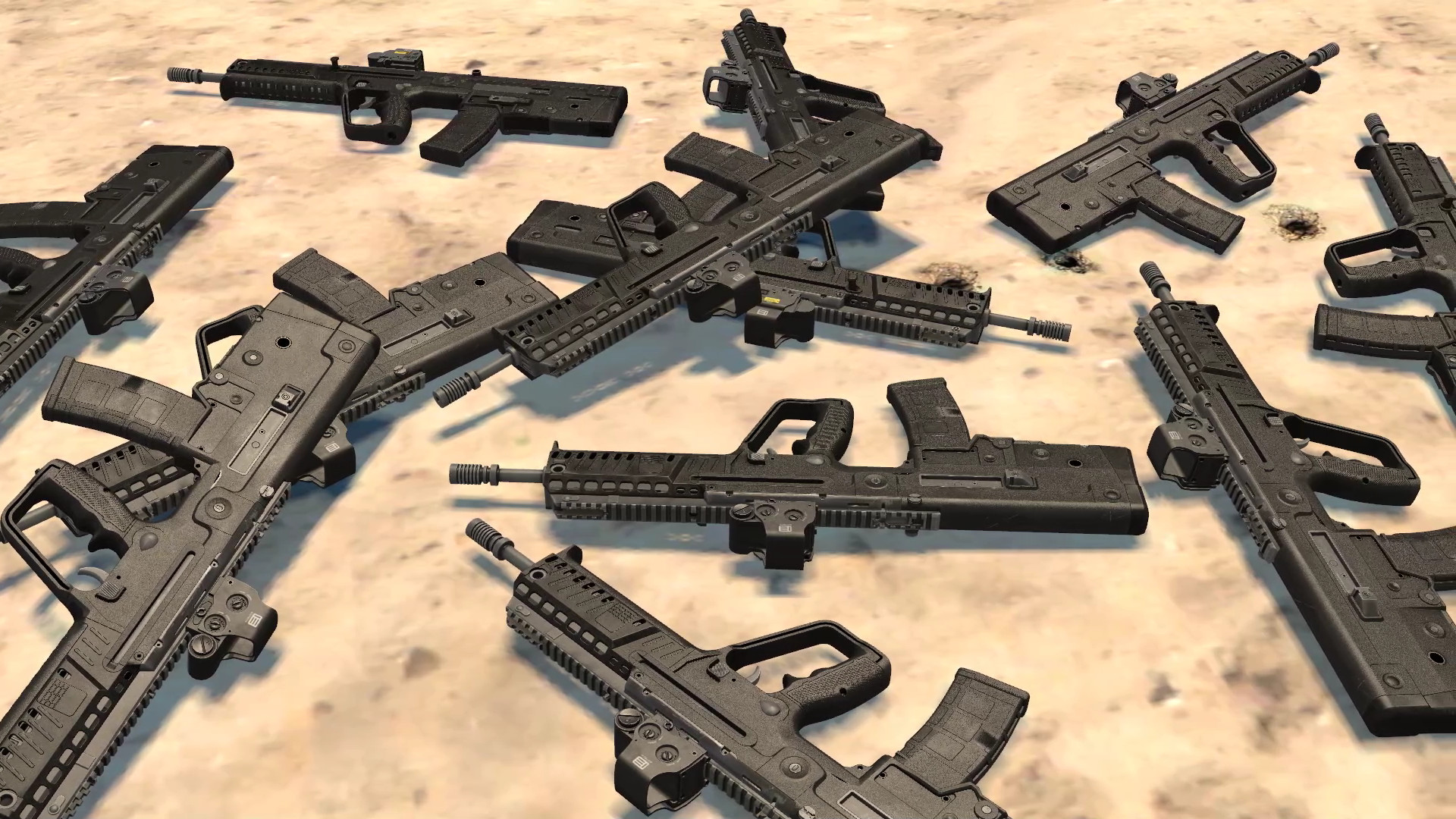 SCP:5K TAVOR X95 on MW23 Anims Mod for Counter-Strike: Source | CS:S Mods