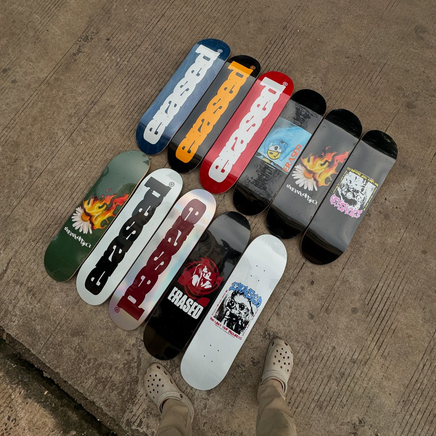 Erased Project Skateboard Deck DripRemix Pack Mod for Bomb Rush ...