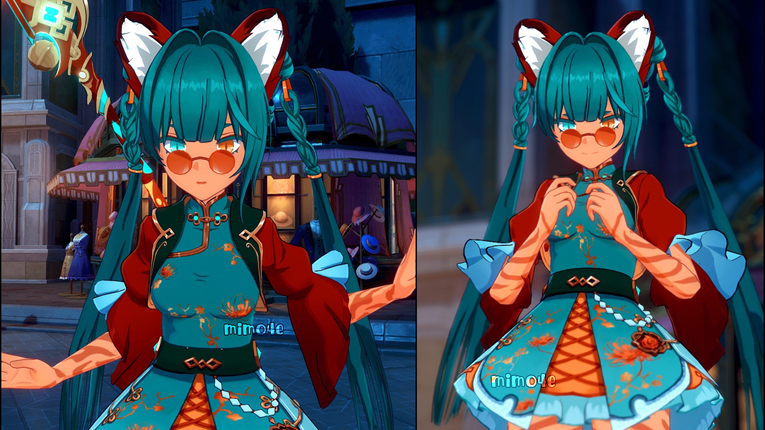 YanHu OC over Xiangling Mod for Genshin Impact | GI Mods