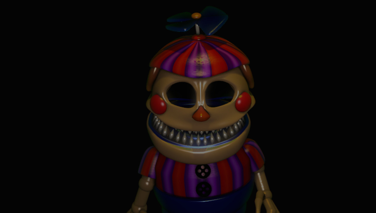 Nightmare BB's chaos Mod for Friday Night Funkin' | FNF Mods
