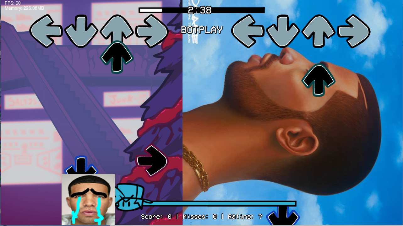 Drake V1 Mod for Friday Night Funkin' | FNF Mods
