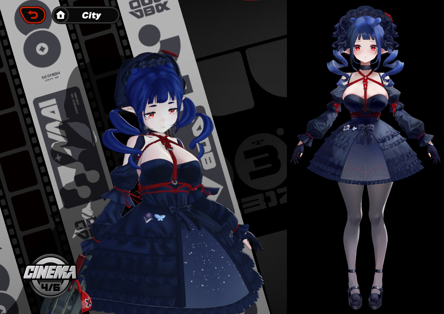 Dizzy Dokuro from Phase Connect over Corin Mod for Zenless Zone Zero ...