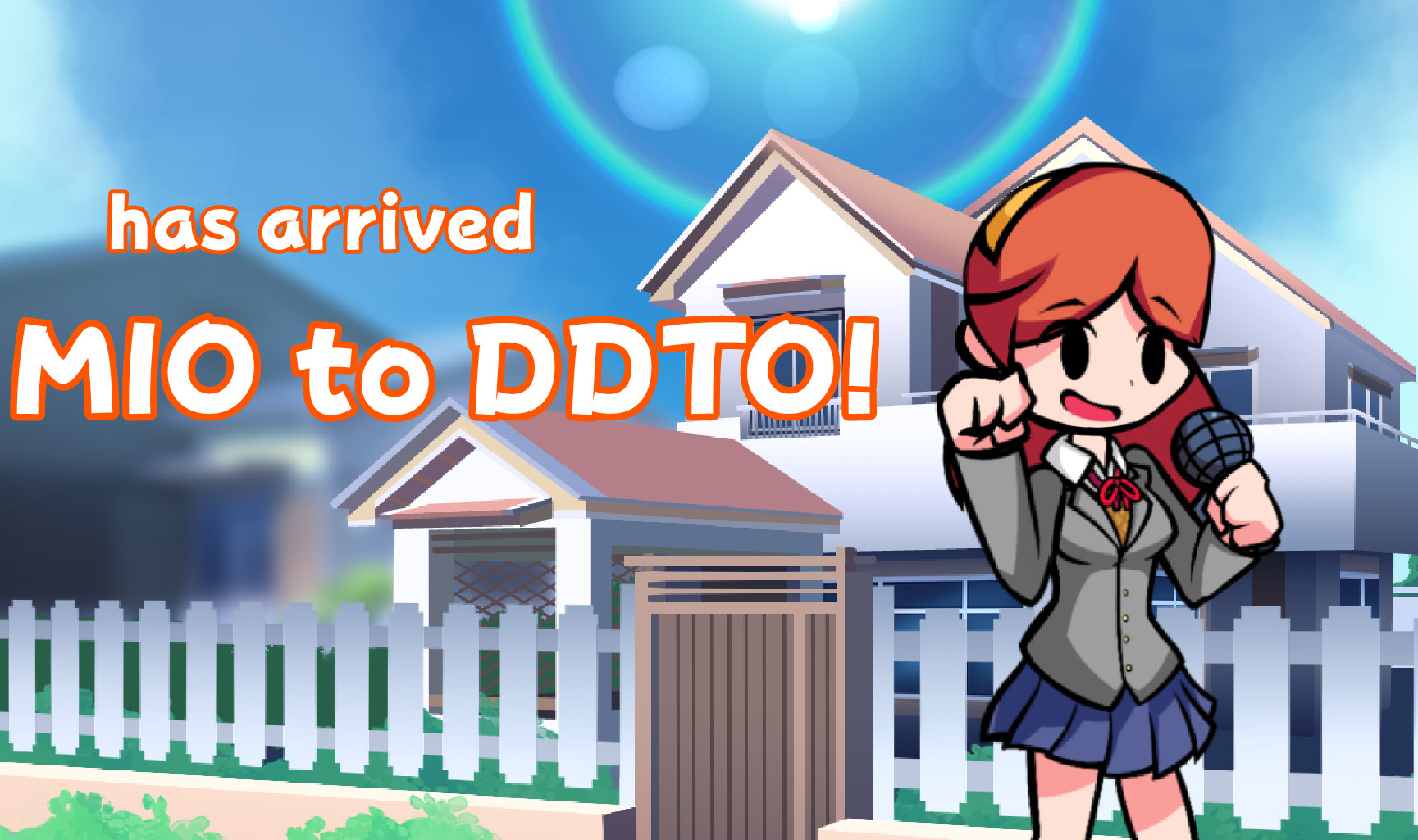 Mío sprites DDLC Mod for Friday Night Funkin' | FNF Mods