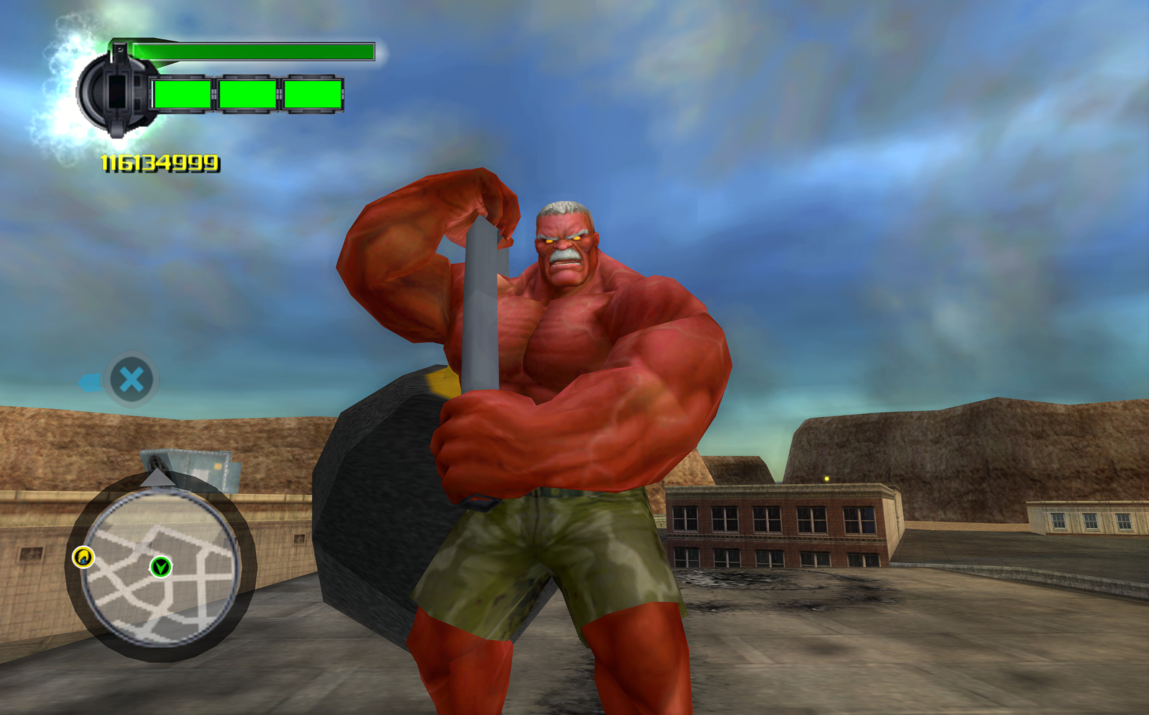 Red Hulk Tripple Pack Mod for Hulk: Ultimate Destruction | Hulk: UD Mods