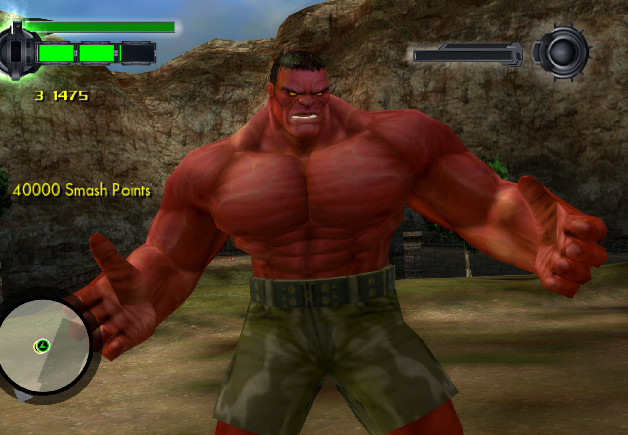 Red Hulk Tripple Pack Mod for Hulk: Ultimate Destruction | Hulk: UD Mods