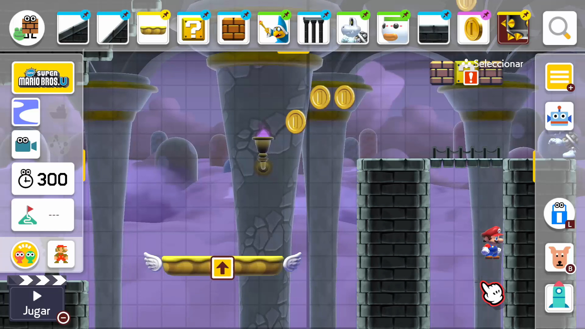 NSMBU Sky Castle Mod for Super Mario Maker 2 | SMM2 Mods
