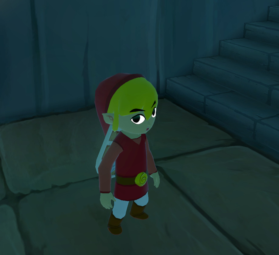 Classic red Toon Link Mod for The Legend of Zelda: The Wind Waker HD ...