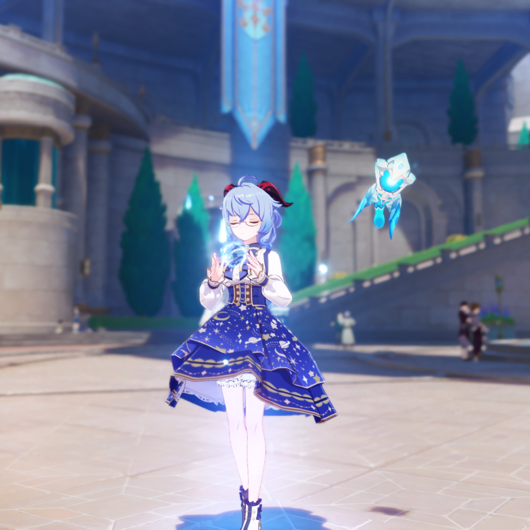 Ganyu Inlaid Stories outfit Mod for Genshin Impact | GI Mods