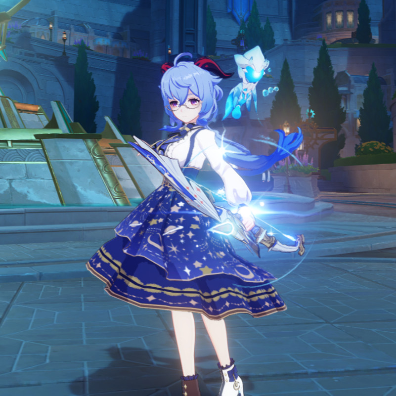 Ganyu Inlaid Stories outfit Mod for Genshin Impact | GI Mods