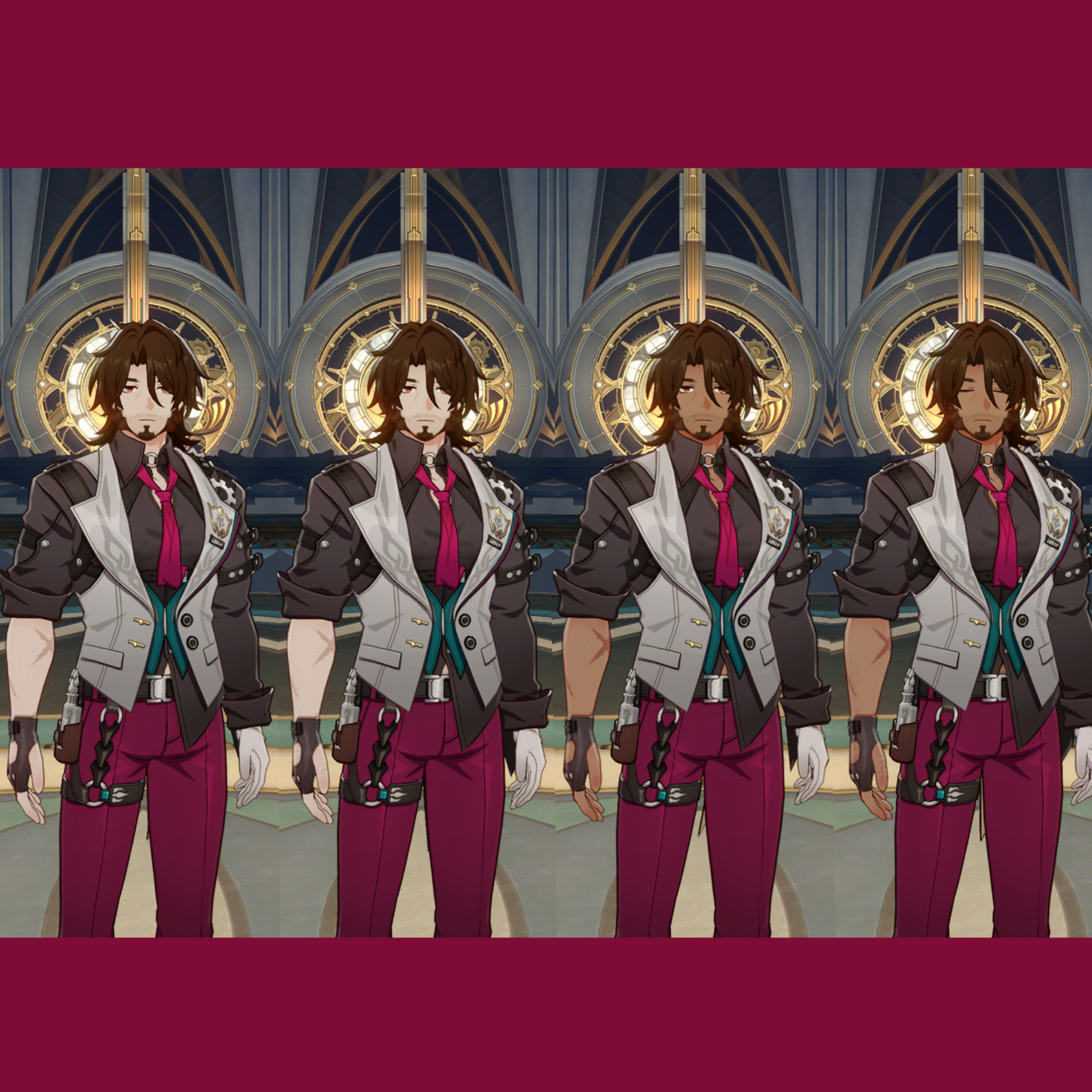 Gallagher With a BEARD (Toggle) Upgrade update Mod for Honkai Star Rail ...