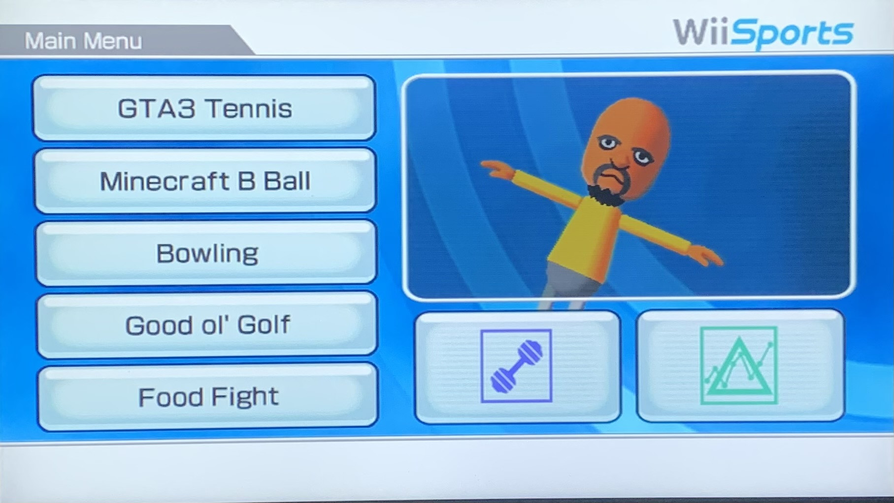 Wii Sports but with replaced models + more!! Mod for Wii Sports | Wii ...