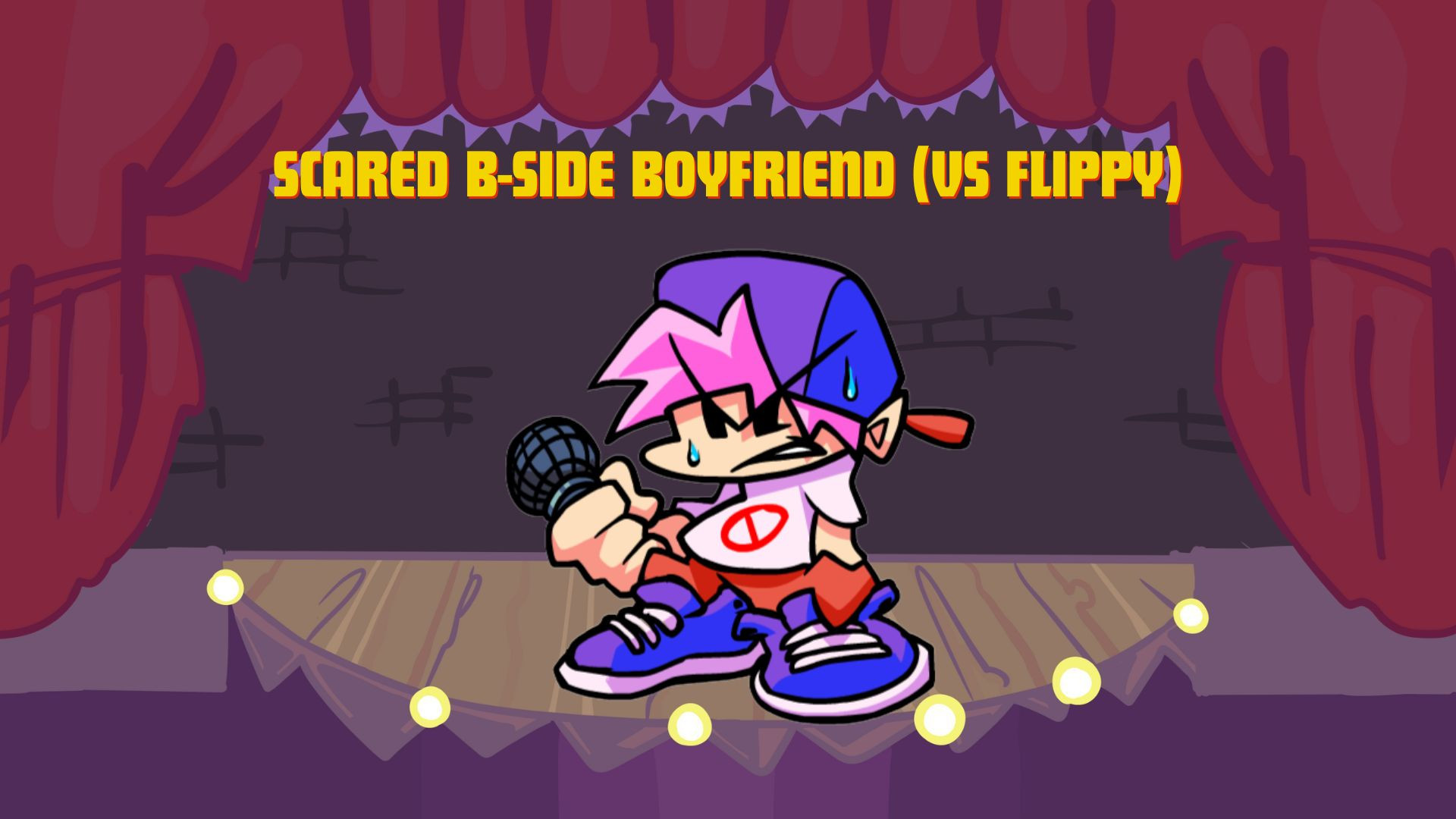 Scared B-side Boyfriend (VS Flippy) Mod for Friday Night Funkin' | FNF Mods