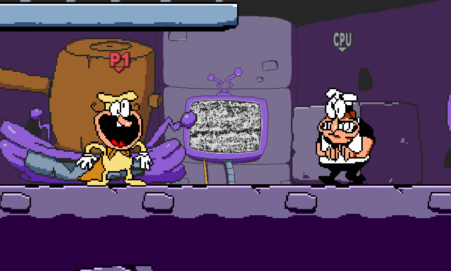 Control Room (Pizza Tower) (CMC+ V8) Mod for Super Smash Bros. Crusade ...