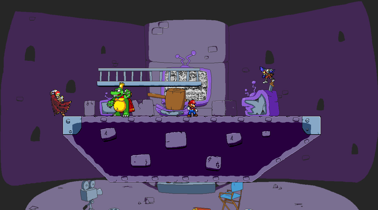 Control Room (Pizza Tower) (CMC+ V8) Mod for Super Smash Bros. Crusade ...