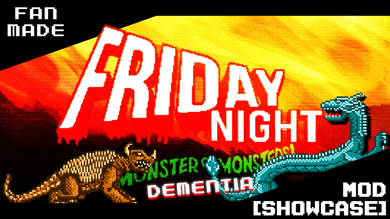 Monster of Monsters: Dementia Mod for Friday Night Funkin' | FNF Mods