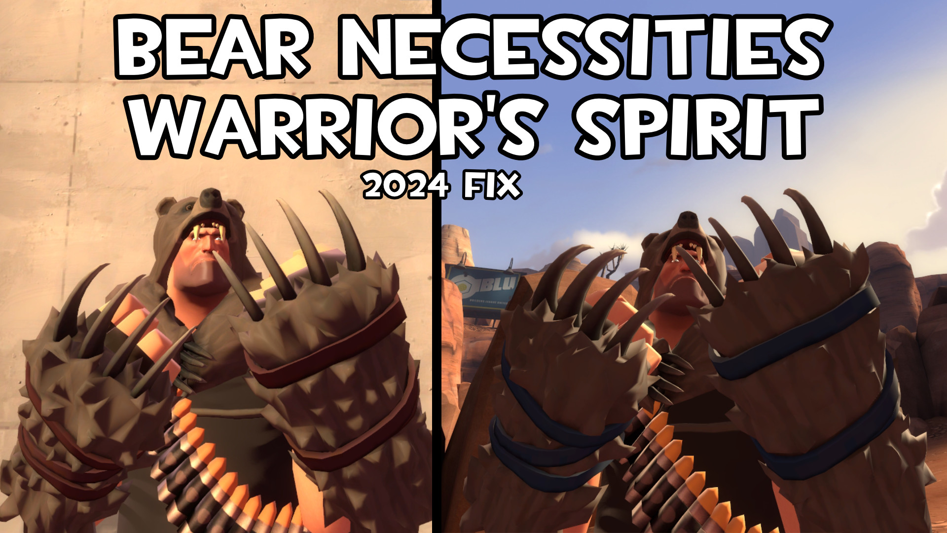 Bear Necessities Warrior's Spirit (2024 Fix) Mod for Team Fortress 2 | TF2 Mods