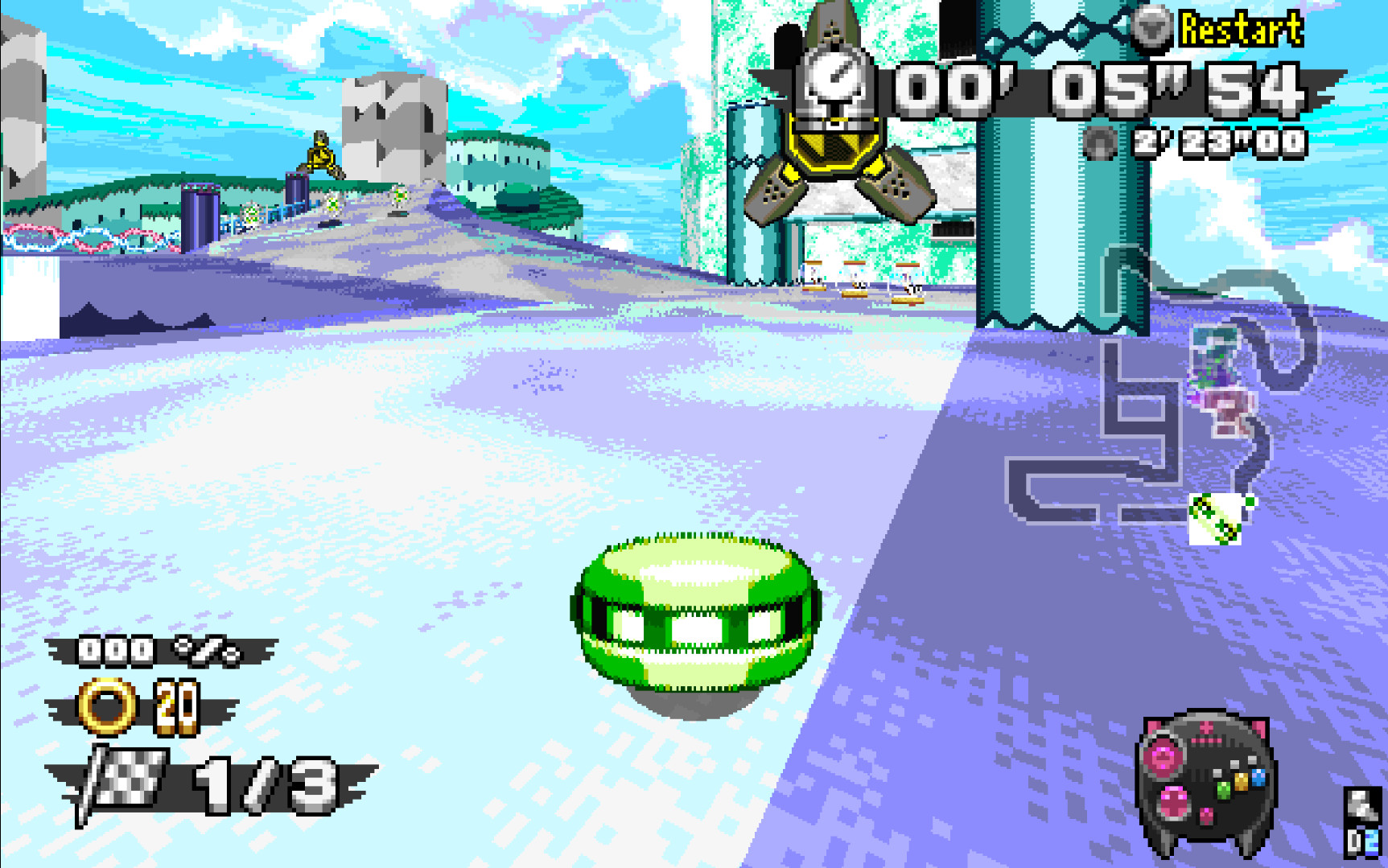 Drop Target (Bumper) Mod for Dr. Robotnik's Ring Racers | DRRR Mods