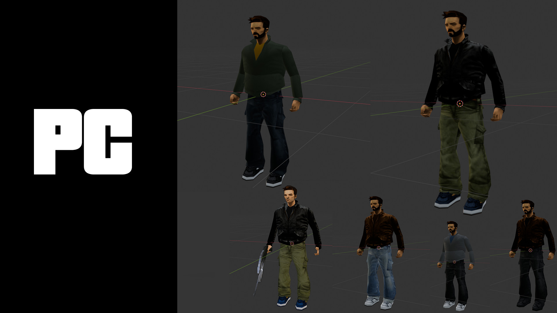 Bearded Claude Mod for Grand Theft Auto III | GTA3 Mods