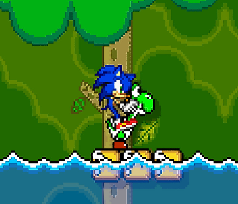 Sonic in SMM2! Mod for Super Mario Maker 2 | SMM2 Mods