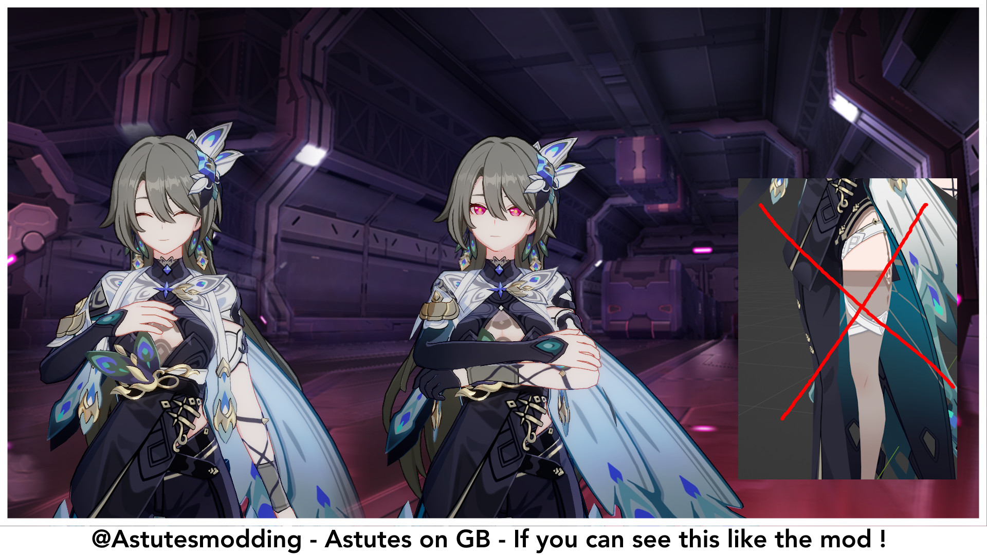 NPC Vita with Pants Mod for Honkai Impact 3rd | Hi3 Mods