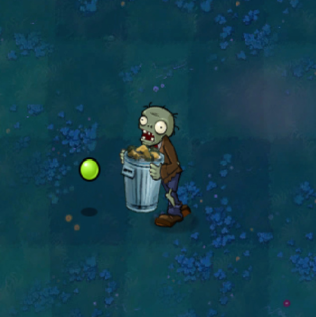 Trash Can Zombie over Screen Door Zombie Mod for Plants vs. Zombies ...