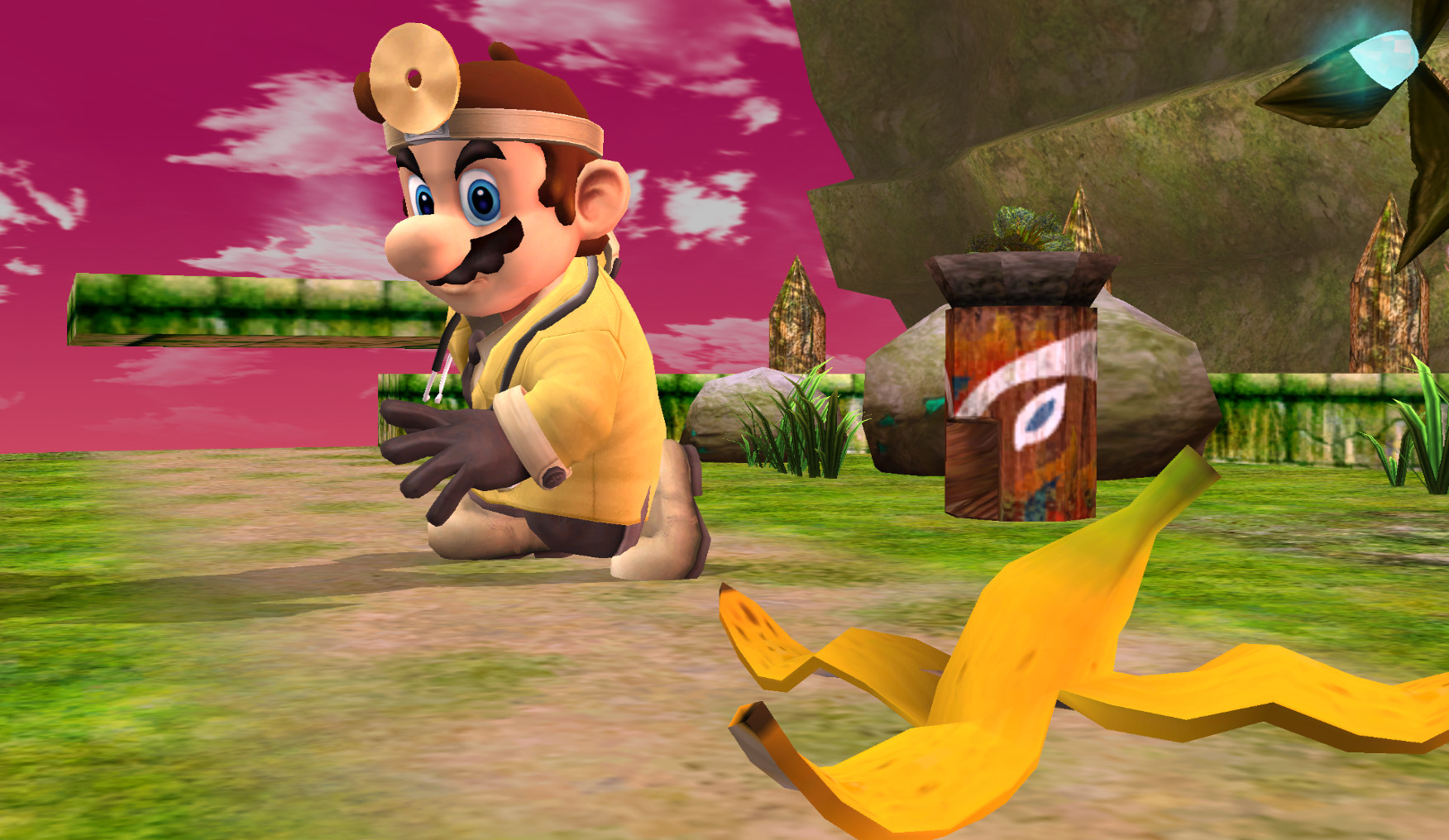 Banana Dr. Mario Mod for Super Smash Bros. Brawl | Brawl Mods