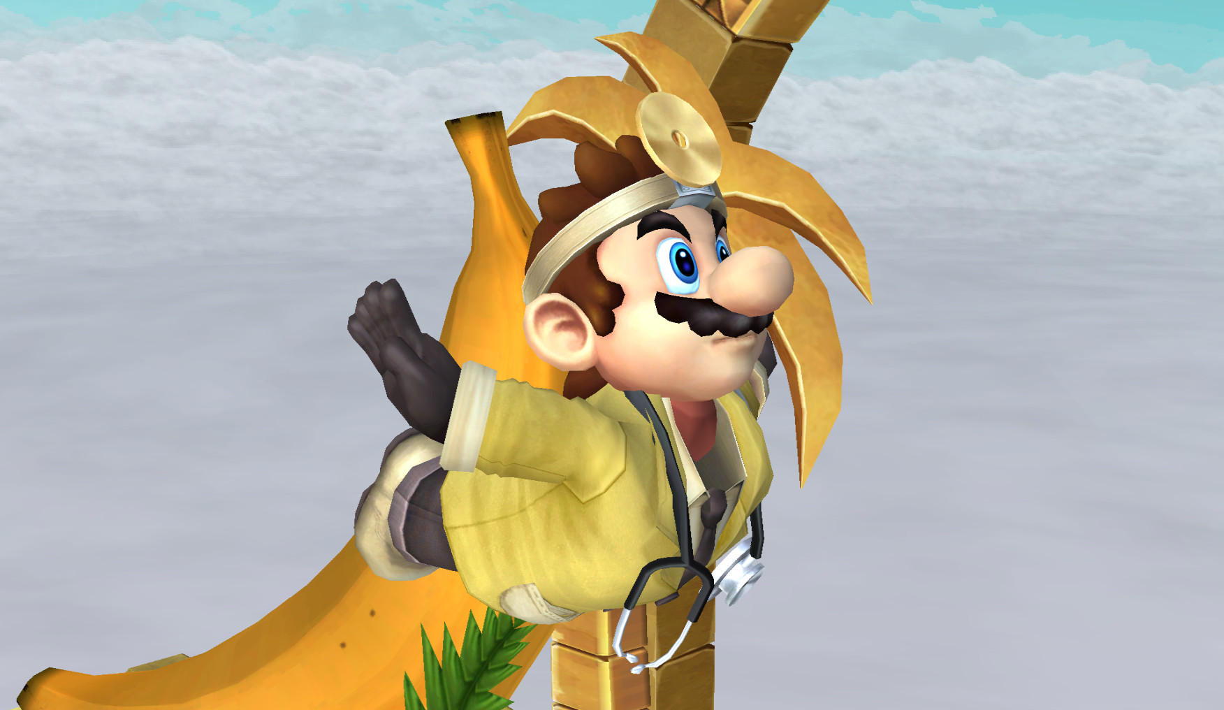 Banana Dr. Mario Mod for Super Smash Bros. Brawl | Brawl Mods