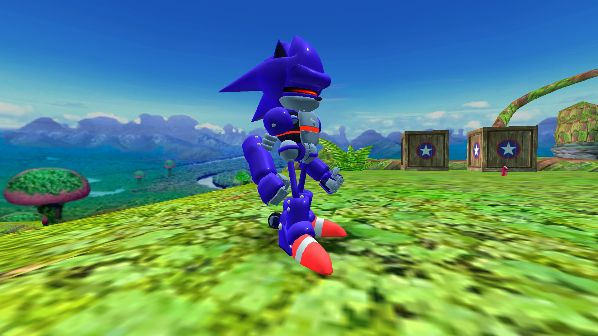 Mecha Sonic Mod for Sonic World DX | SWDX Mods