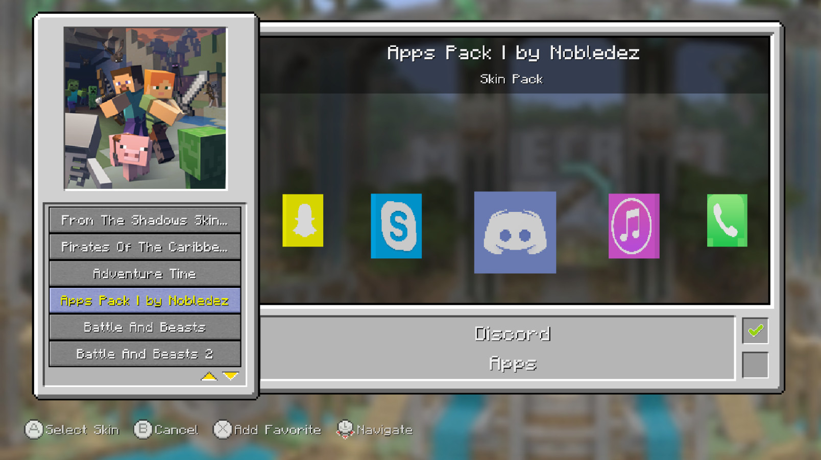 Apps pack by nobledez Mod for Minecraft Wii U Edition | MC:WUE Mods