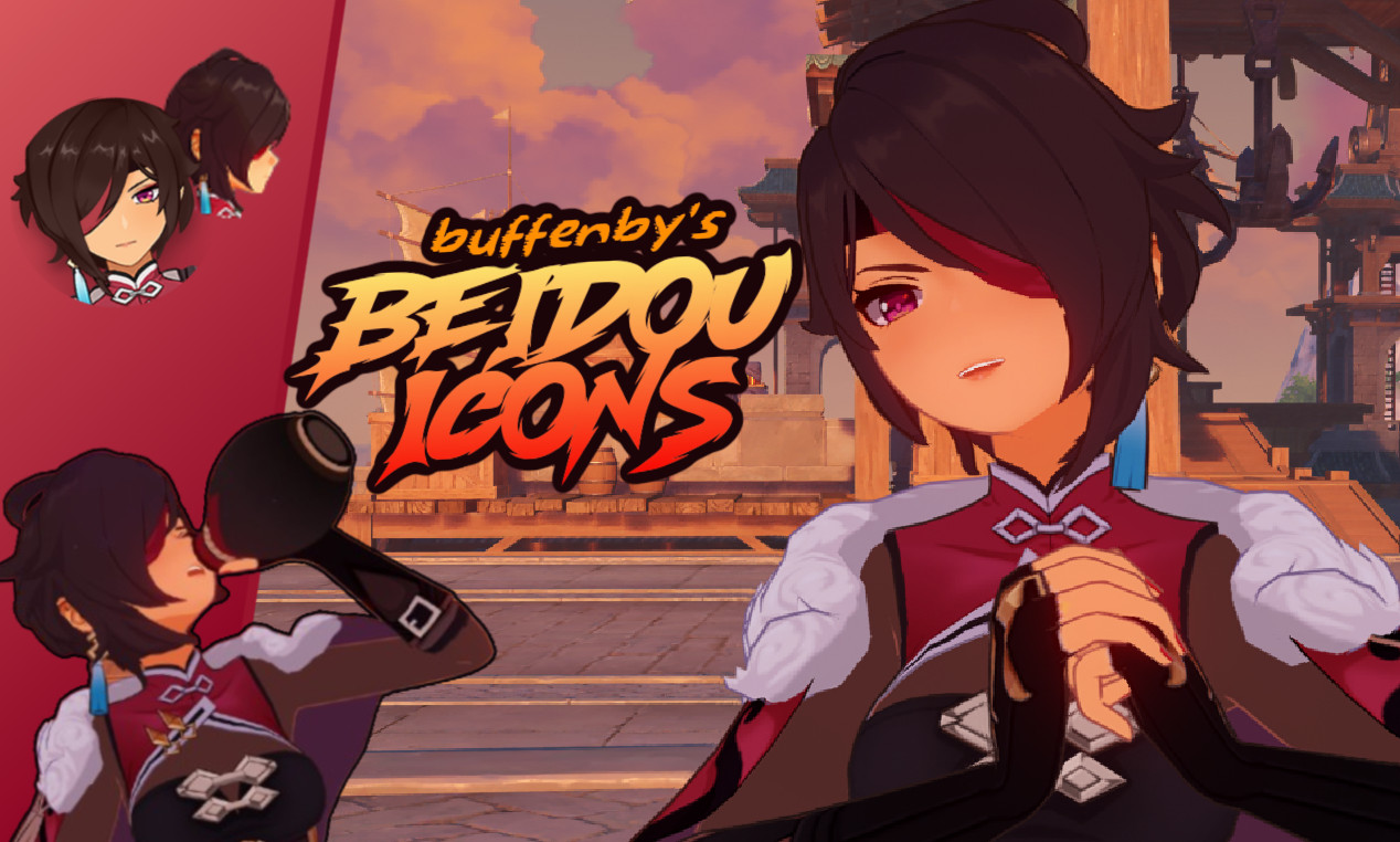 Icons for Buffenby's Beidou Mod for Genshin Impact | GI Mods