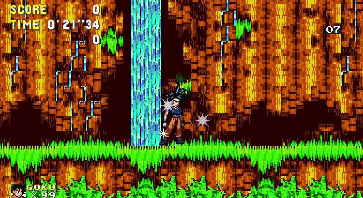Goku All Forms Mod for Sonic 3 A.I.R. | S3AIR Mods