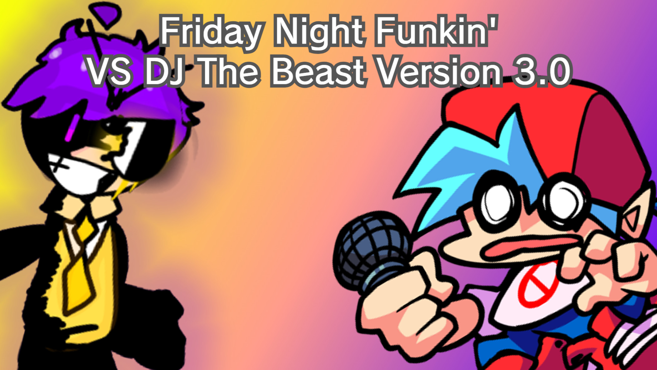 FNF VS DJ The Beast Mod for Friday Night Funkin' | FNF Mods