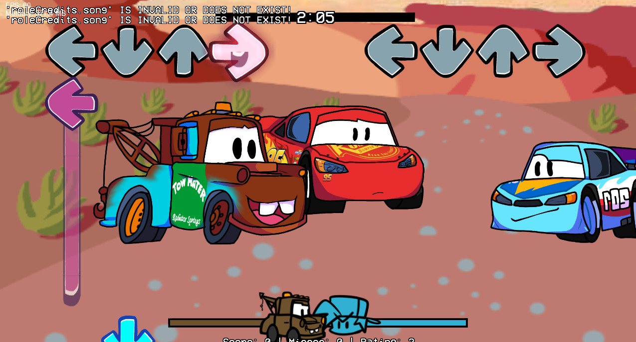VS Mater (McQueen Update Fixed) Mod for Friday Night Funkin' | FNF Mods