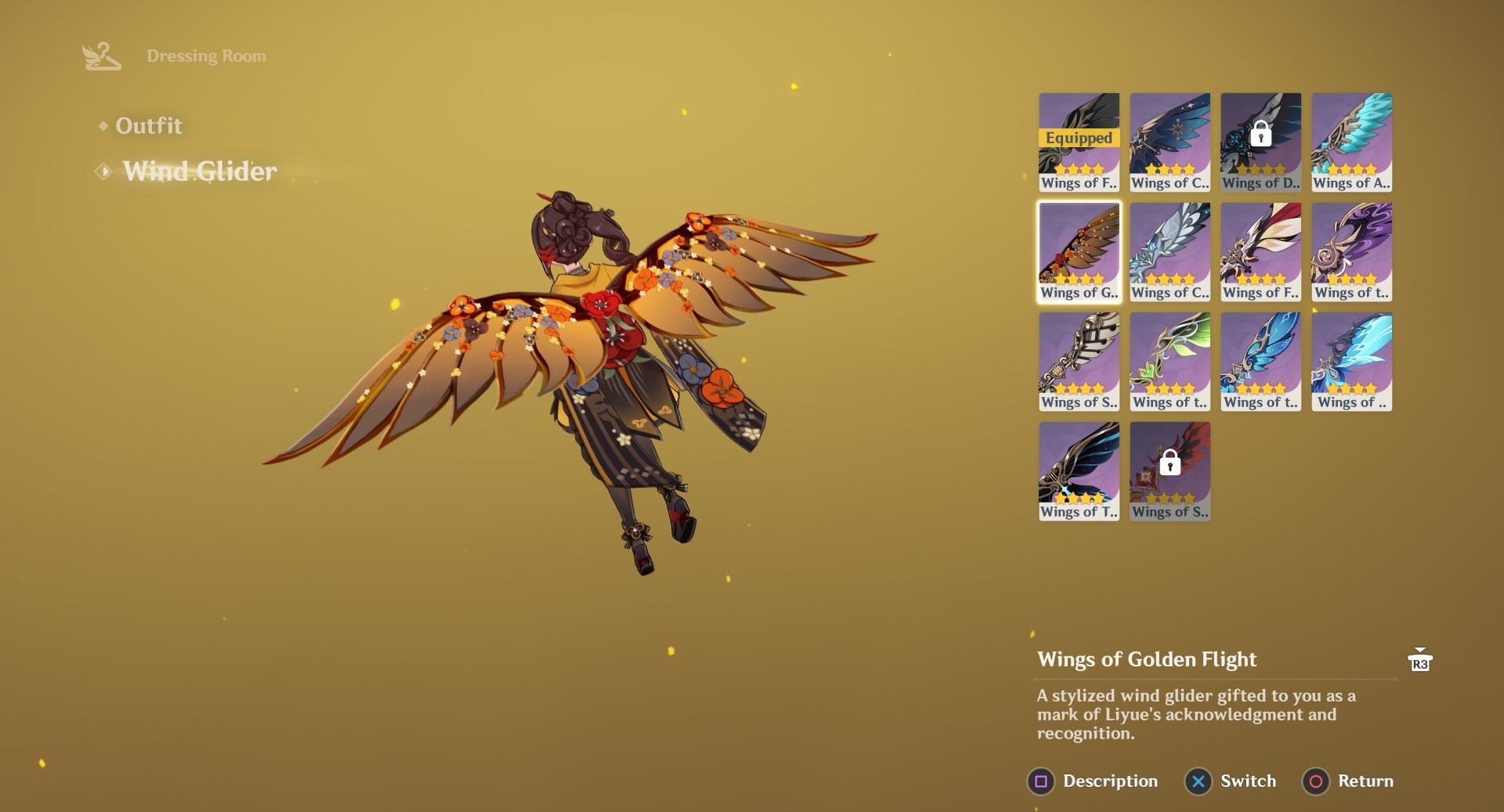 Chiori Glider Mod for Genshin Impact | GI Mods