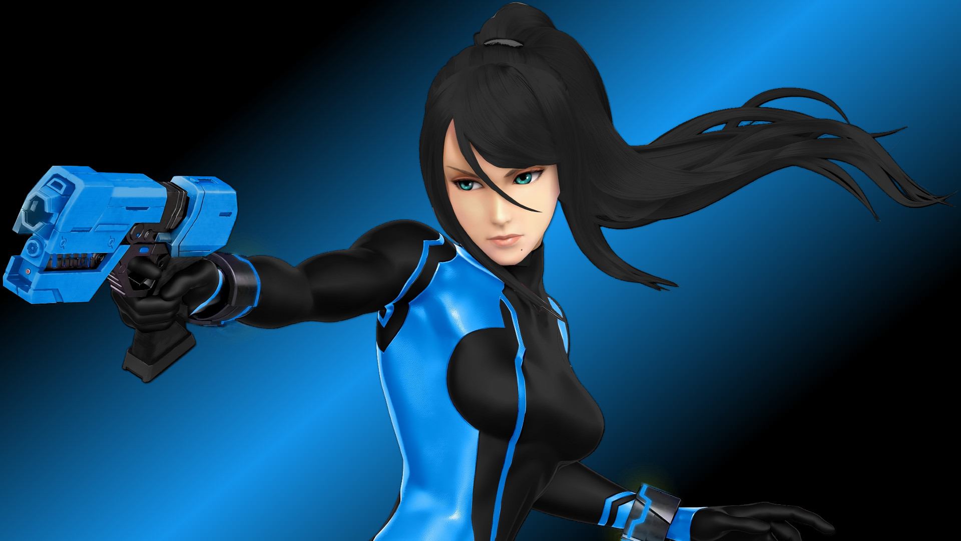 Black & Blue ZSS (Smash 4 Semi Port) Mod for Super Smash Bros. Ultimate ...