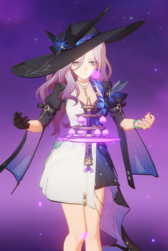 Jade from HSR over Yae Miko Mod for Genshin Impact | GI Mods