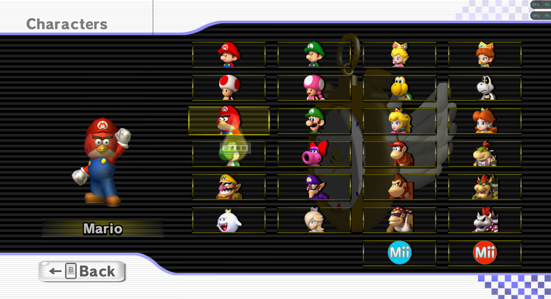 Red Bird Mario Mod for Mario Kart Wii | MKWii Mods