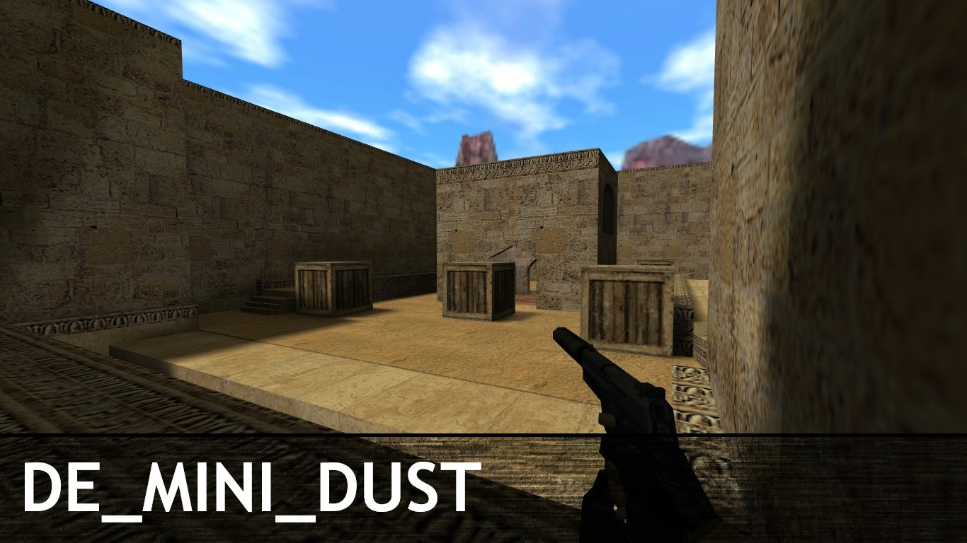 de_mini_dust Mod for Counter-Strike 1.6 | CS1.6 Mods