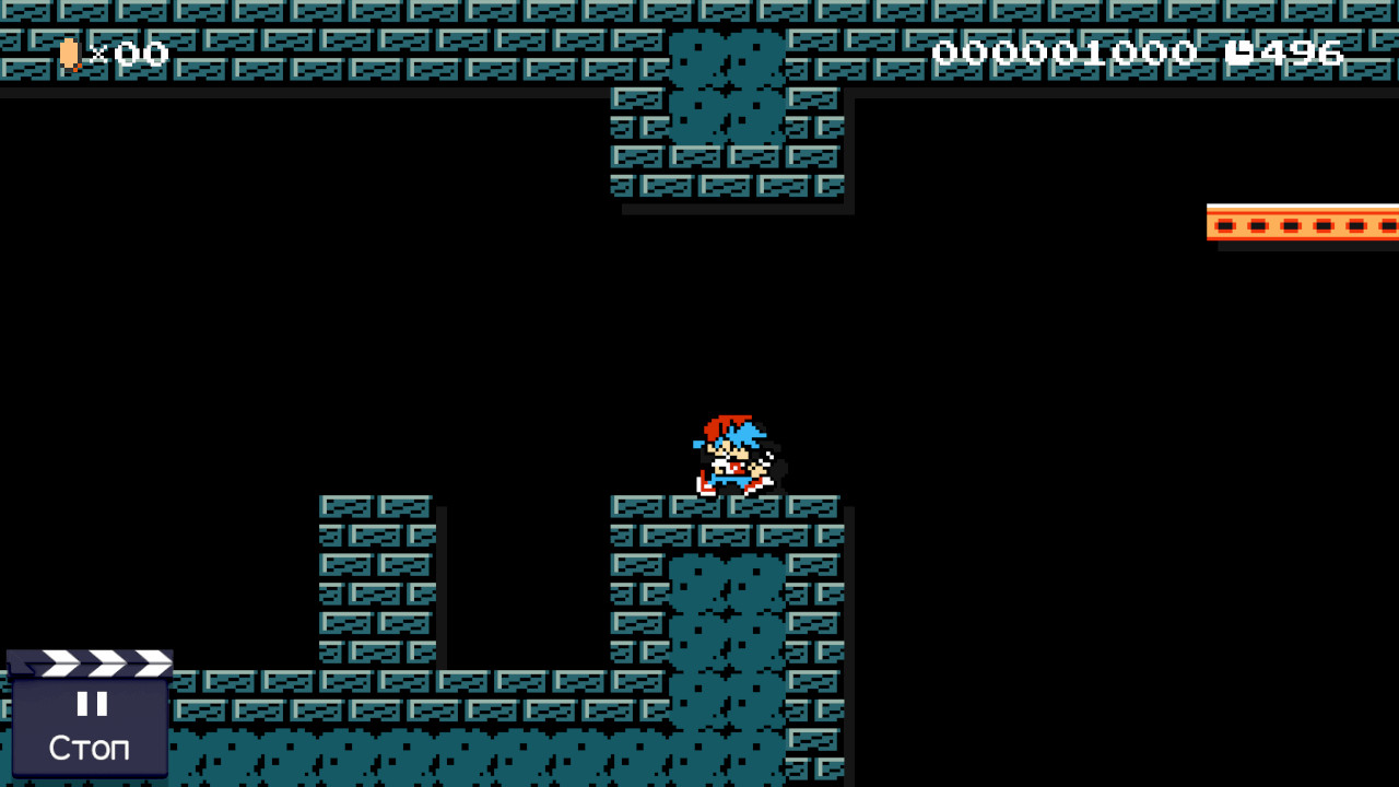 Boyfriend from FNF Mod for Super Mario Maker | SMM Mods