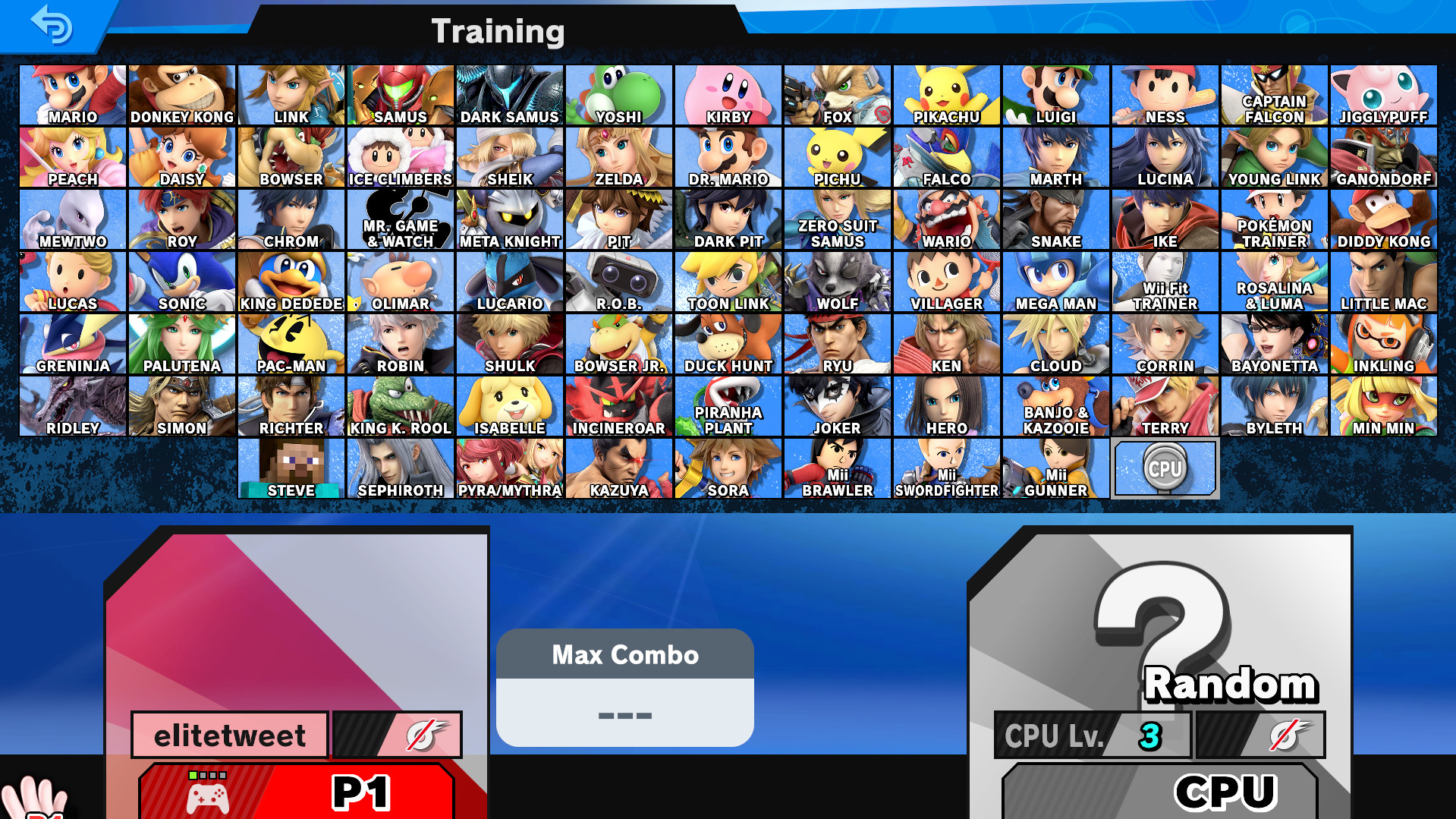 Ice Blue CSS Mod for Super Smash Bros. Ultimate | SSBU Mods