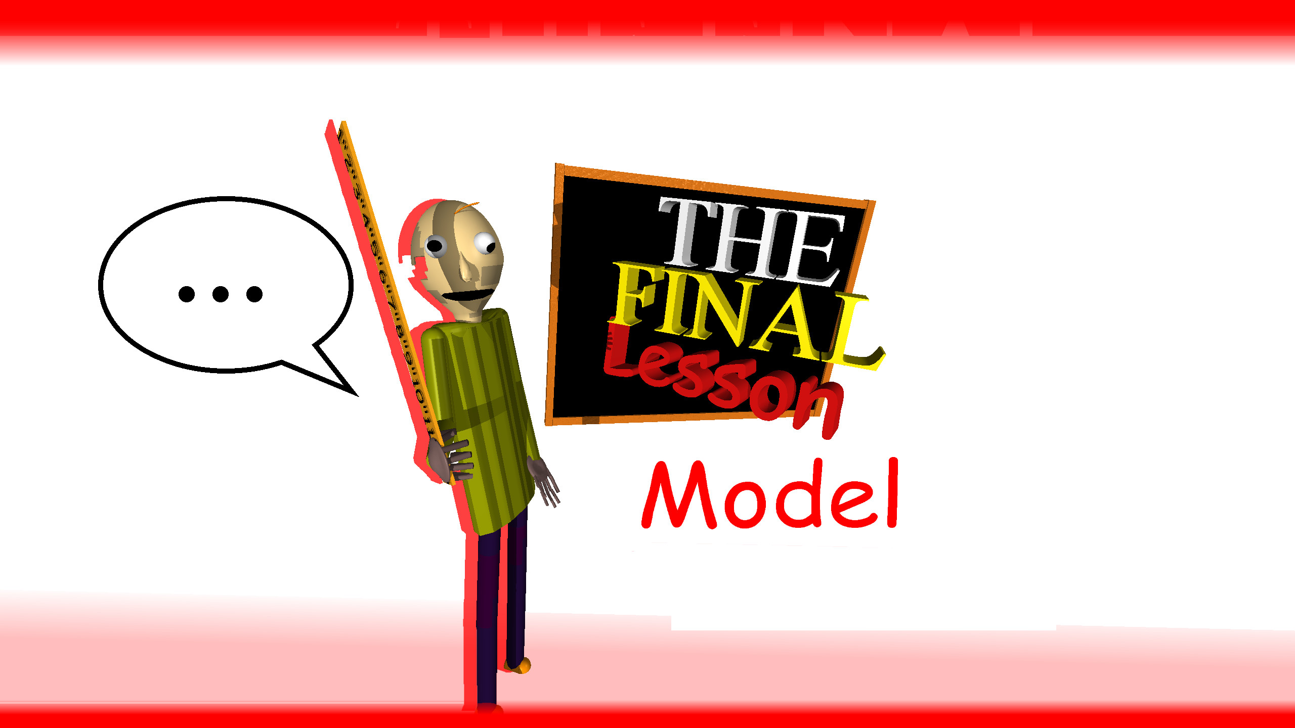 Nearly Accurate The Final Lesson Baldi Anim8or Mod for Baldi's Basics ...
