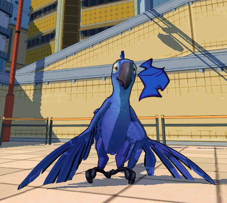 BLU (Rio) Mod for Bomb Rush Cyberfunk | BRC Mods