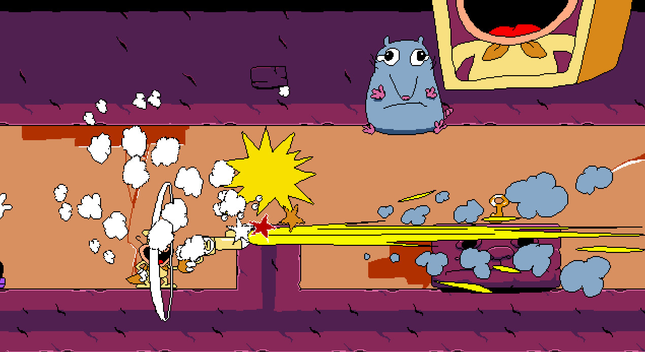 The Gunoise (Noise with a gun shitpost) Mod for Pizza Tower | PT Mods