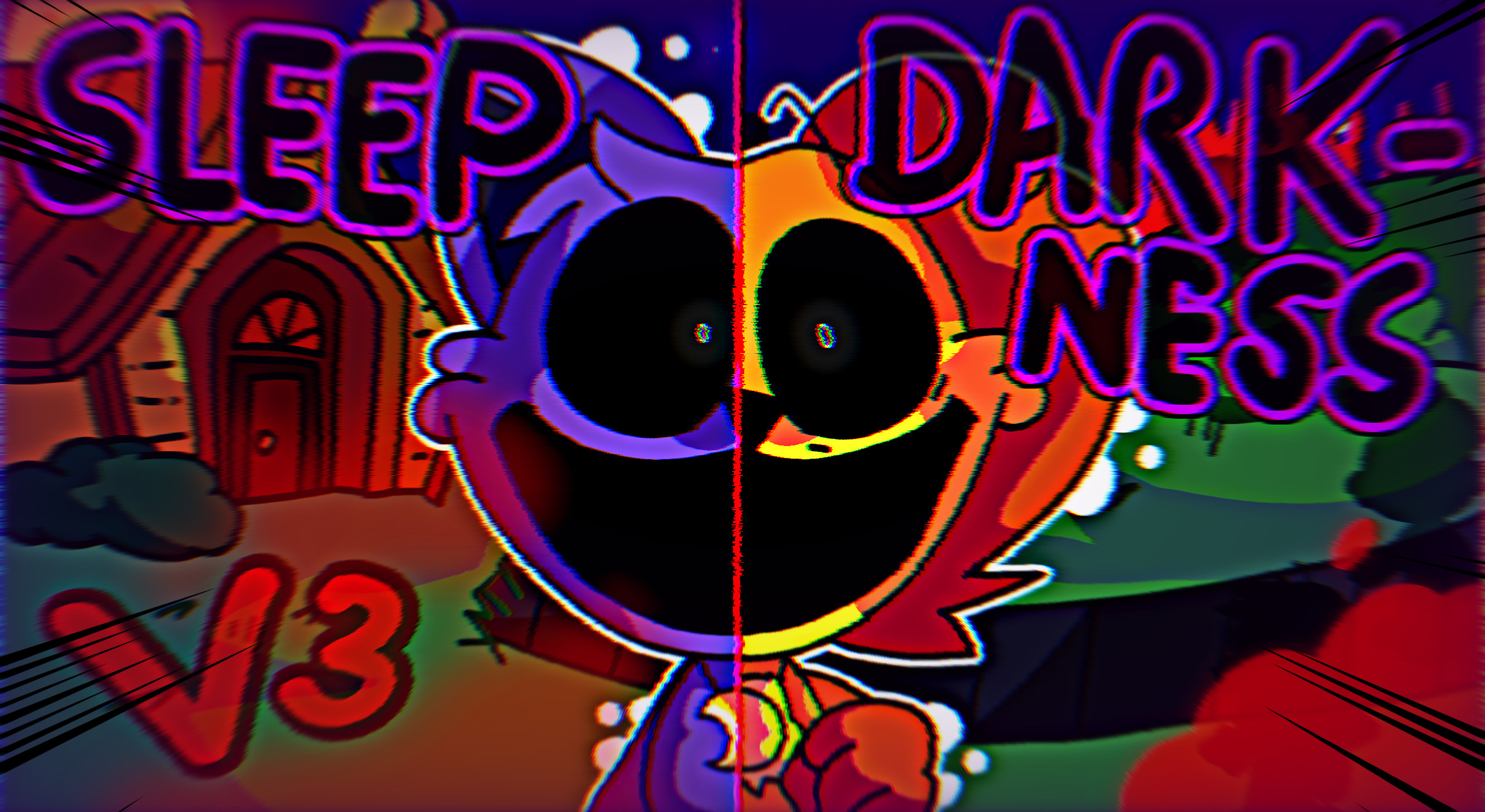 Sleep Darkness V3 (+Cutscenes) Mod for Friday Night Funkin' | FNF Mods