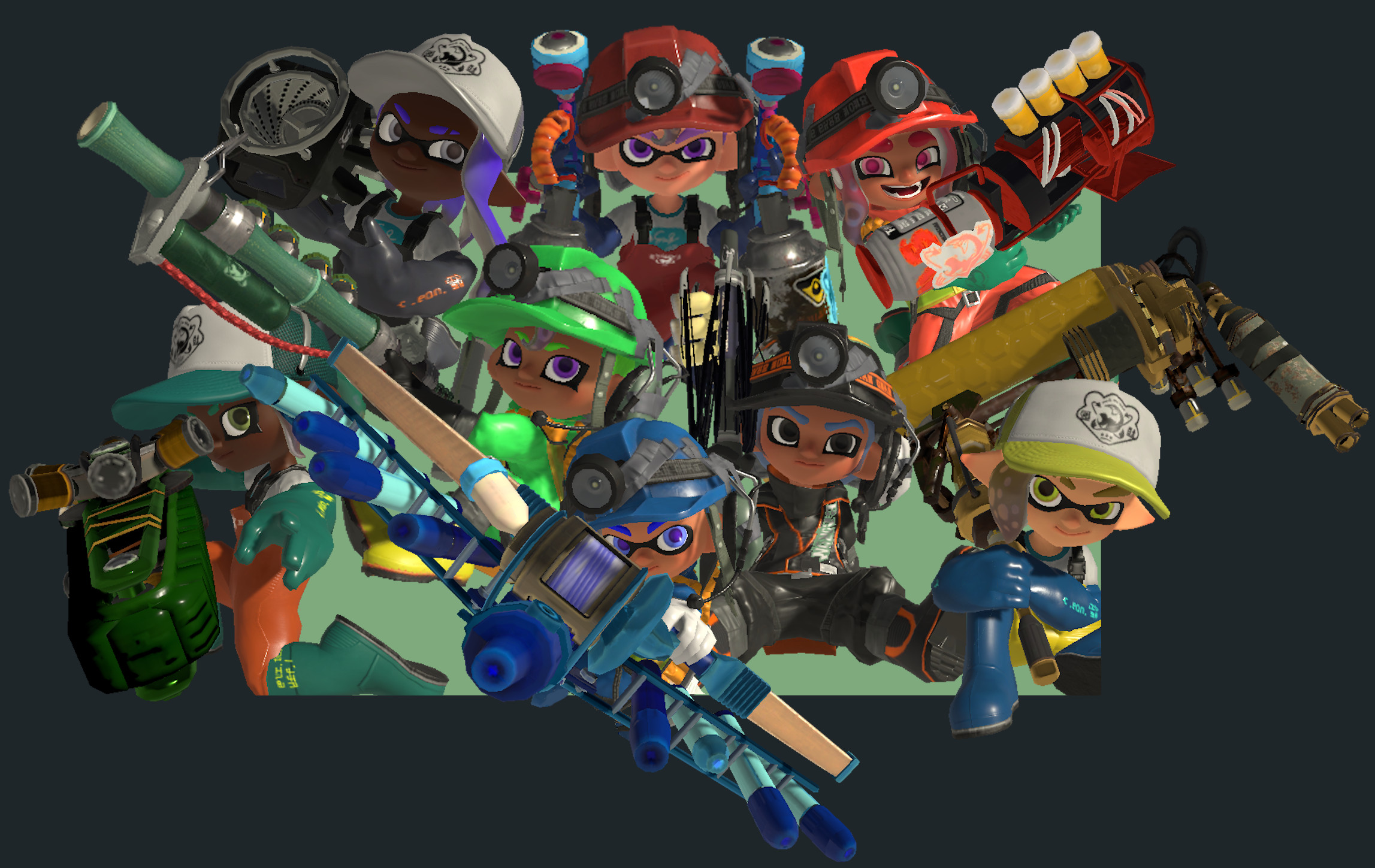 Grizzco Weapon Replicas Mod for Splatoon 3 | Splatoon 3 Mods