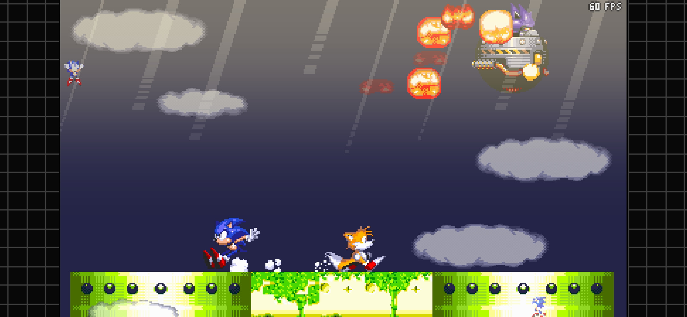 sonic in Megamix mania style Mod for Sonic 3 A.I.R. | S3AIR Mods